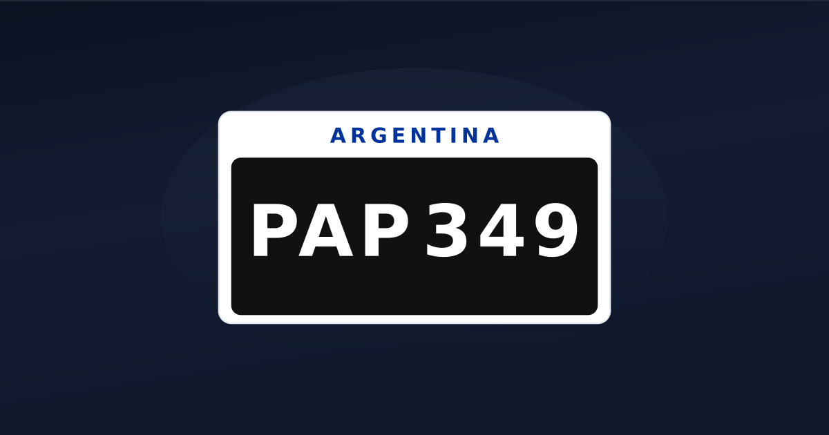 Informe PAP349 — Volkswagen Move Up! 1.0 2015 | patente.ar